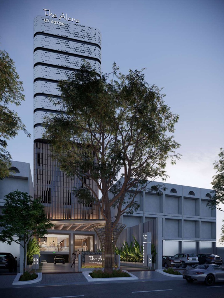 Detail Facade Hotel Alana Malang (1) | PDF