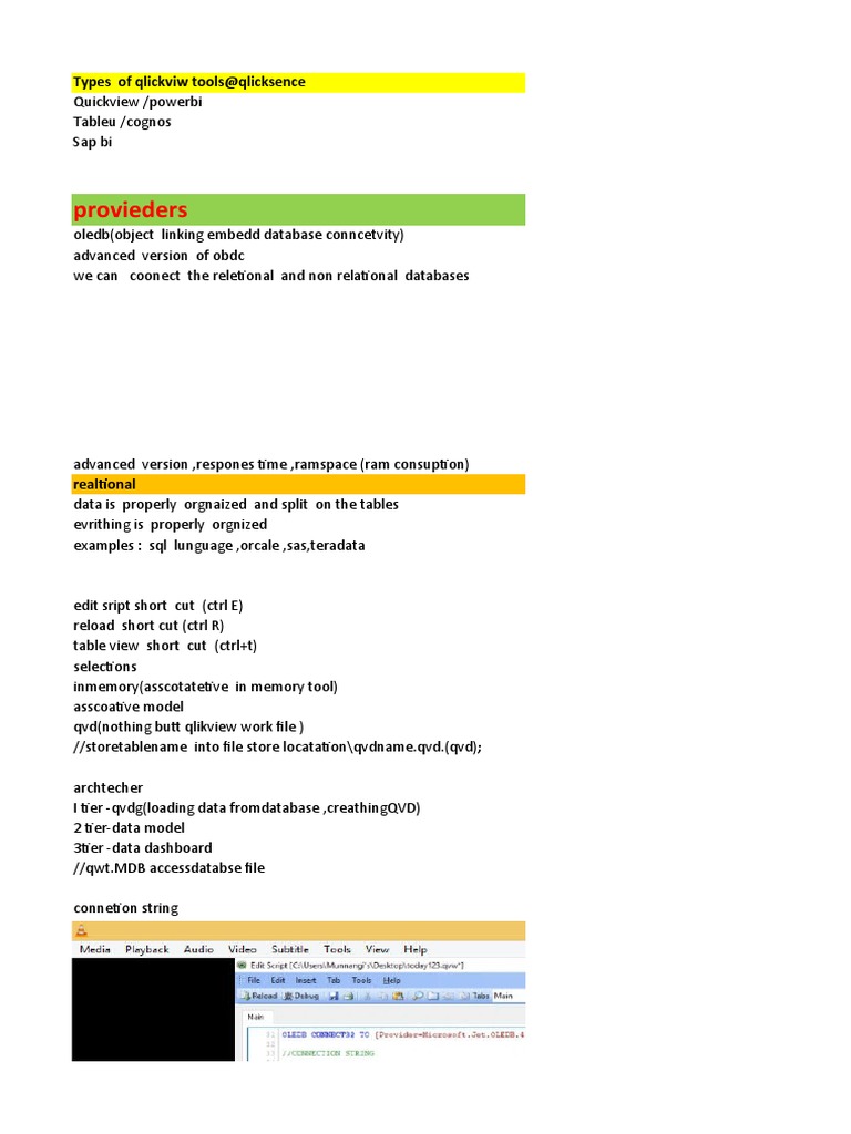 Qlicview | PDF | Relational Database | Databases