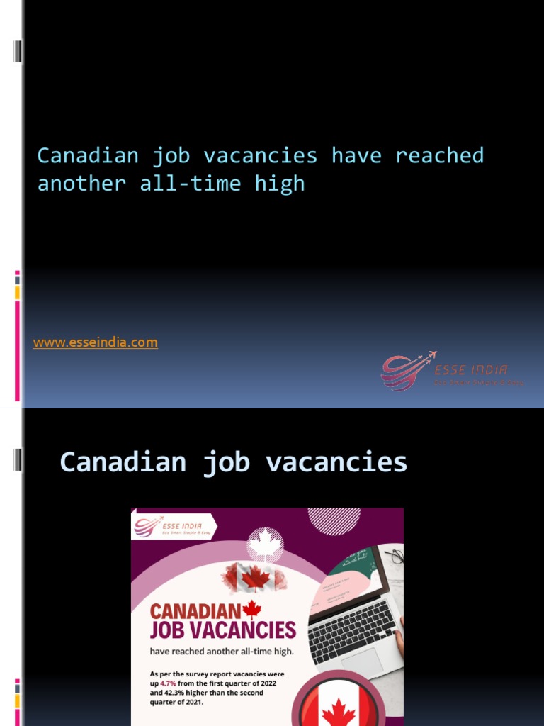 Canadaian Job Vacancy | PDF | Provinces And Territories Of Canada ...