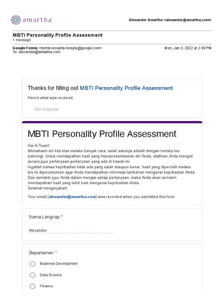 Alexander - EnTP - MBTI Personality Profile Assessment | PDF