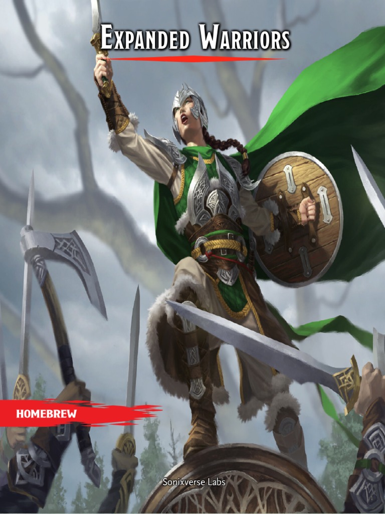 Expanded Warriors - GM Binder | Download Free PDF | Shield | Fortification