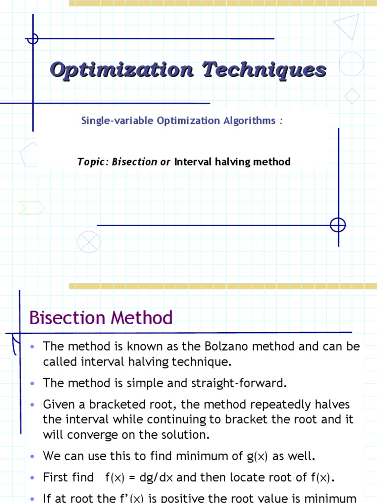 Lec - 3 Bisection Method | PDF | Computational Science | Mathematical Concepts
