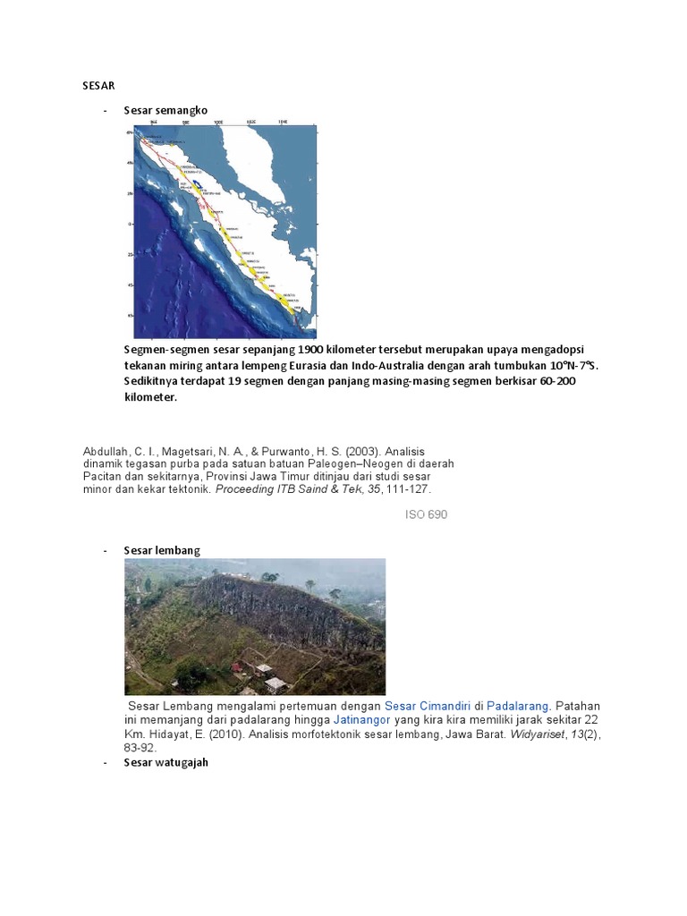 Contoh Sesar Lipatan | PDF