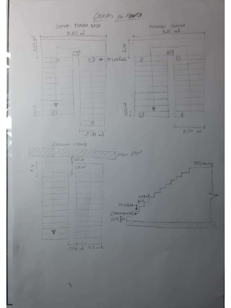 Relevamiento Gradas | PDF