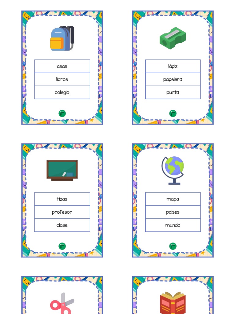 Divertido Tabu Material Escolar | PDF