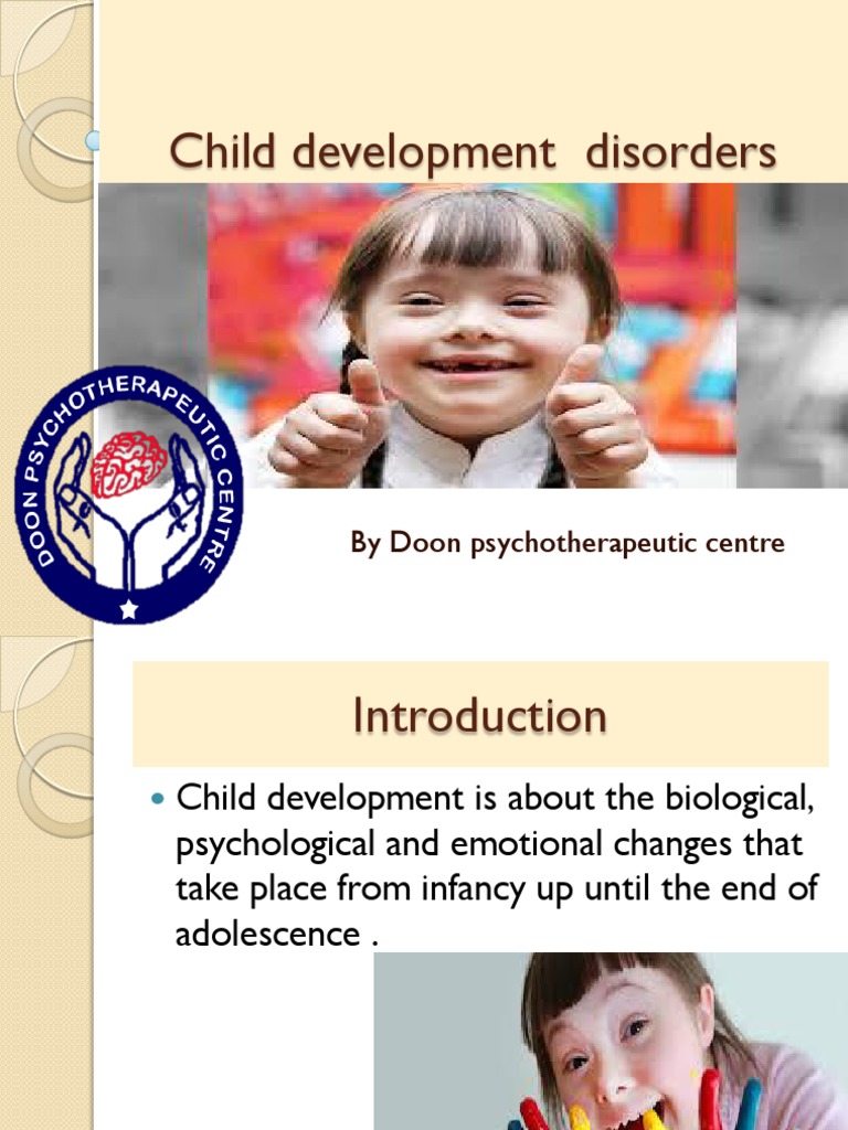 Child Development Disorder | PDF | Intellectual Disability | Child ...
