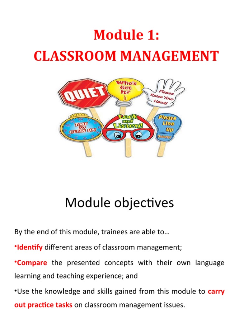 Classroom Management | PDF | Classroom Management | Teachers