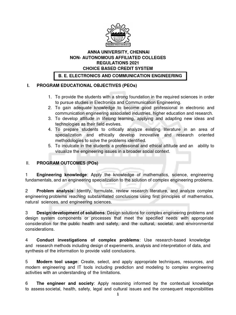 B e Ece | PDF | Engineering | Internet Of Things