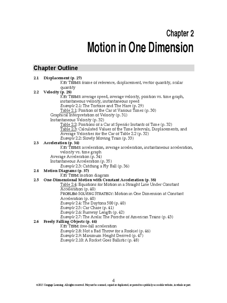 Motion Chapter Explained | PDF | Velocity | Acceleration