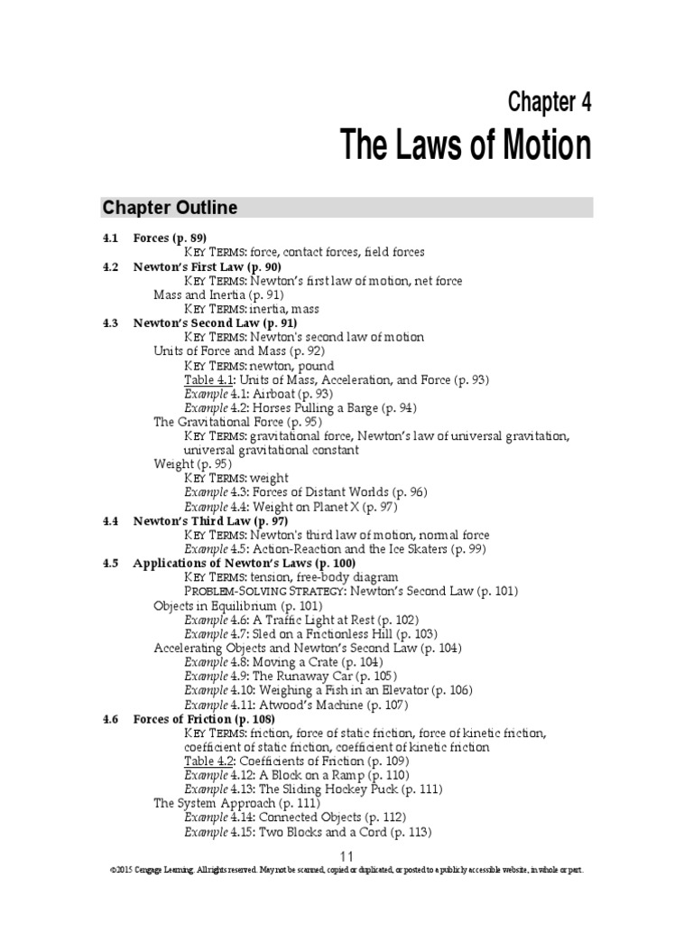 Week 004-005 Laws of Motion PDF | PDF | Force | Newton's Laws Of Motion Week 004-005 Laws of Motion PDF | PDF | Force | Newton's Laws Of Motion