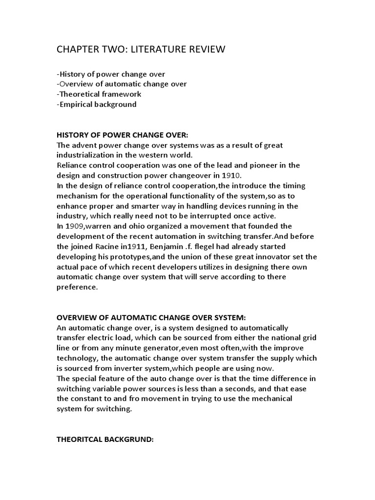 Theoretical Foundations and Empirical Applications of Automatic Power ...