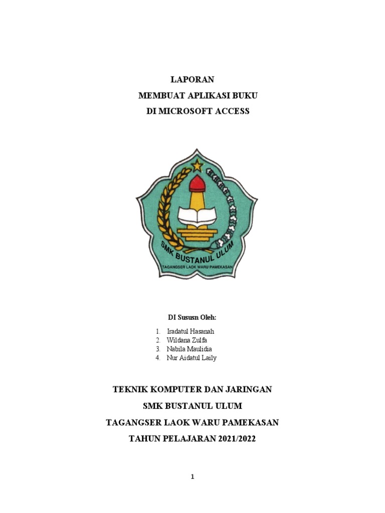Laporan Membuat Database Buku Penerbit | PDF
