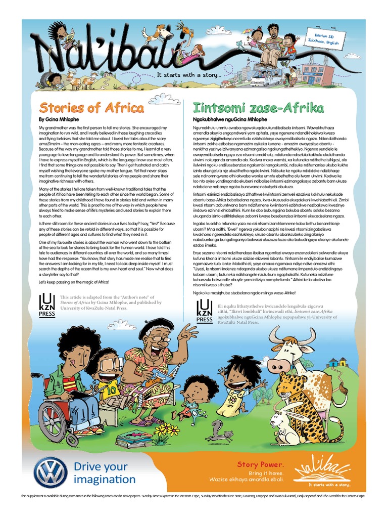 Stories of Africa Iintsomi Zase-Afrika | PDF | General Fiction
