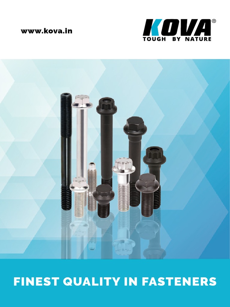 Kova Brochure 2019 | PDF | Screw | Mechanical Engineering