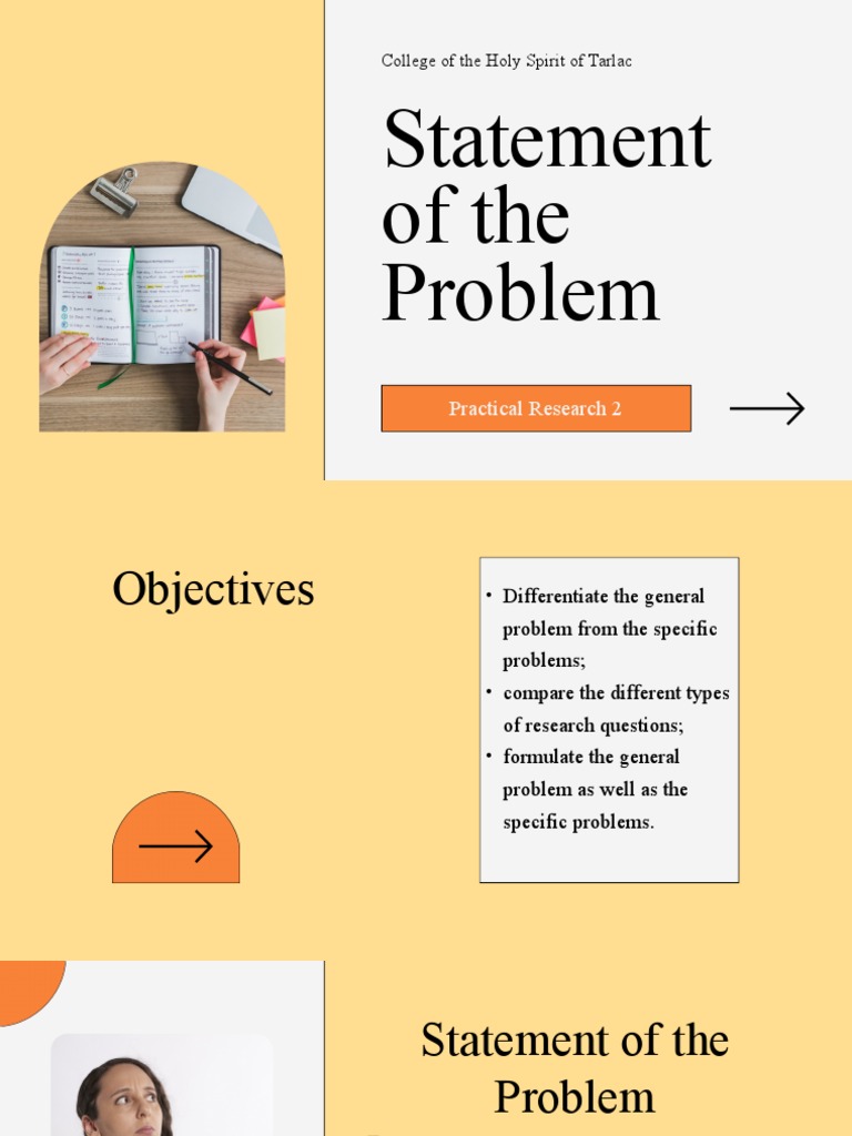 Statement of The Problem | PDF | Experiment | Science