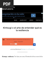 Kintsugi El Arte Japonés de Reparar con Oro | PDF