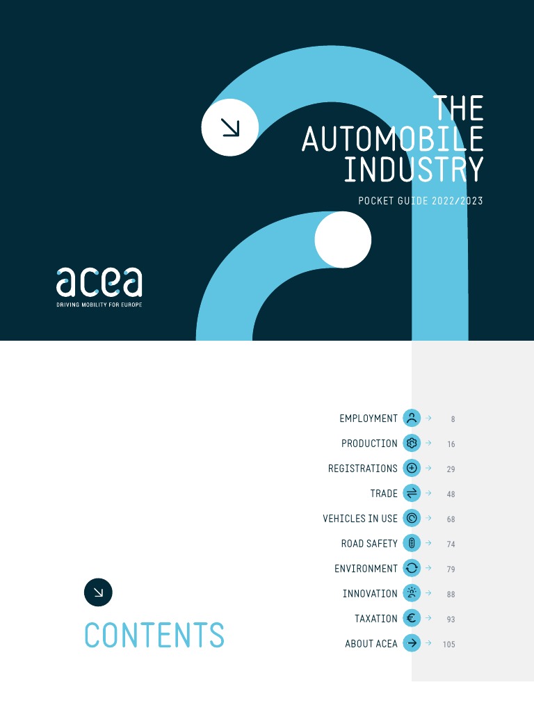 22 - 09 - 15 ACEA - Pocket - Guide - 2022-2023 | PDF | Car | Automotive Industry