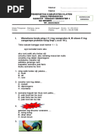 Soal PTS Pai - Kelas 1-Semester 1-2022-2023.ok | PDF