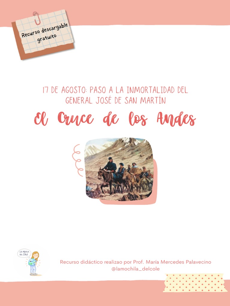 Descargable El Cruce de Los Andes | PDF