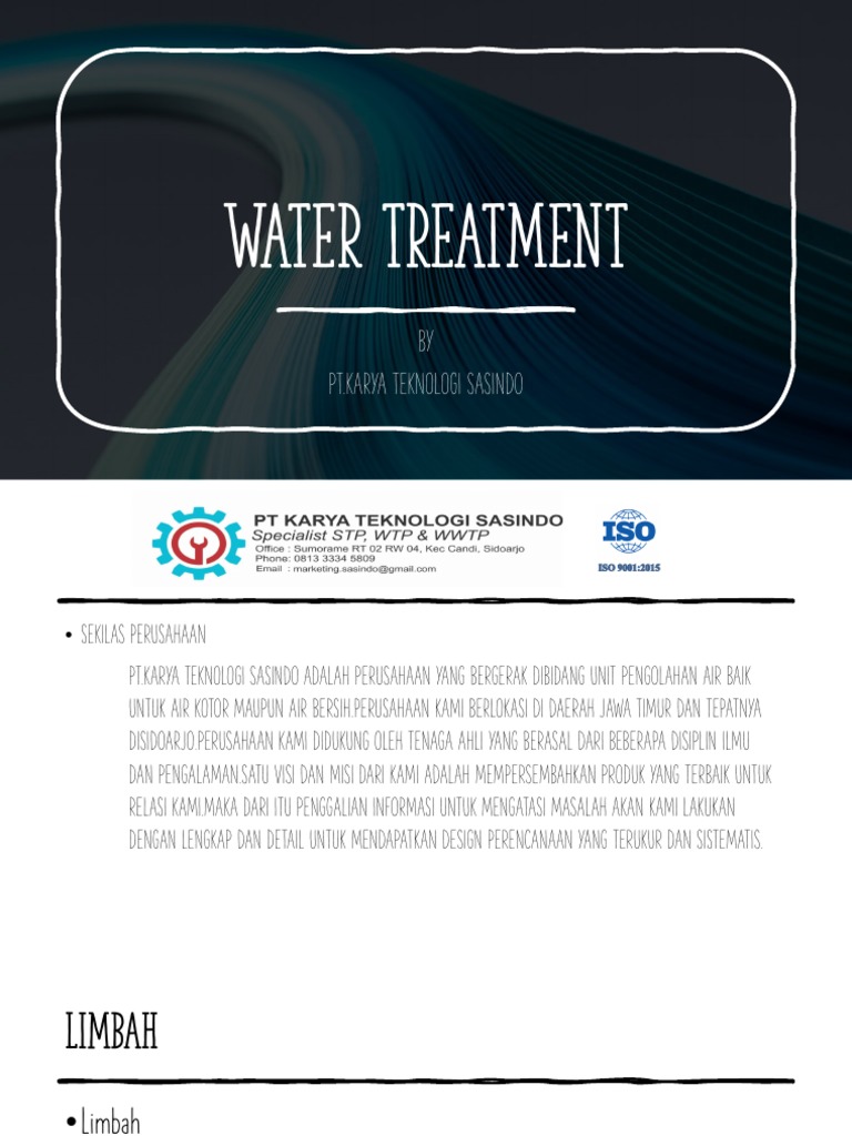 Water Treatment AMDK | PDF