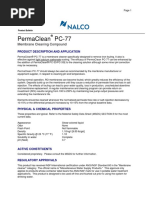 Nalco PC 191 T | PDF | Technology & Engineering