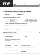 MSDS of Hydrex Chemicals | PDF