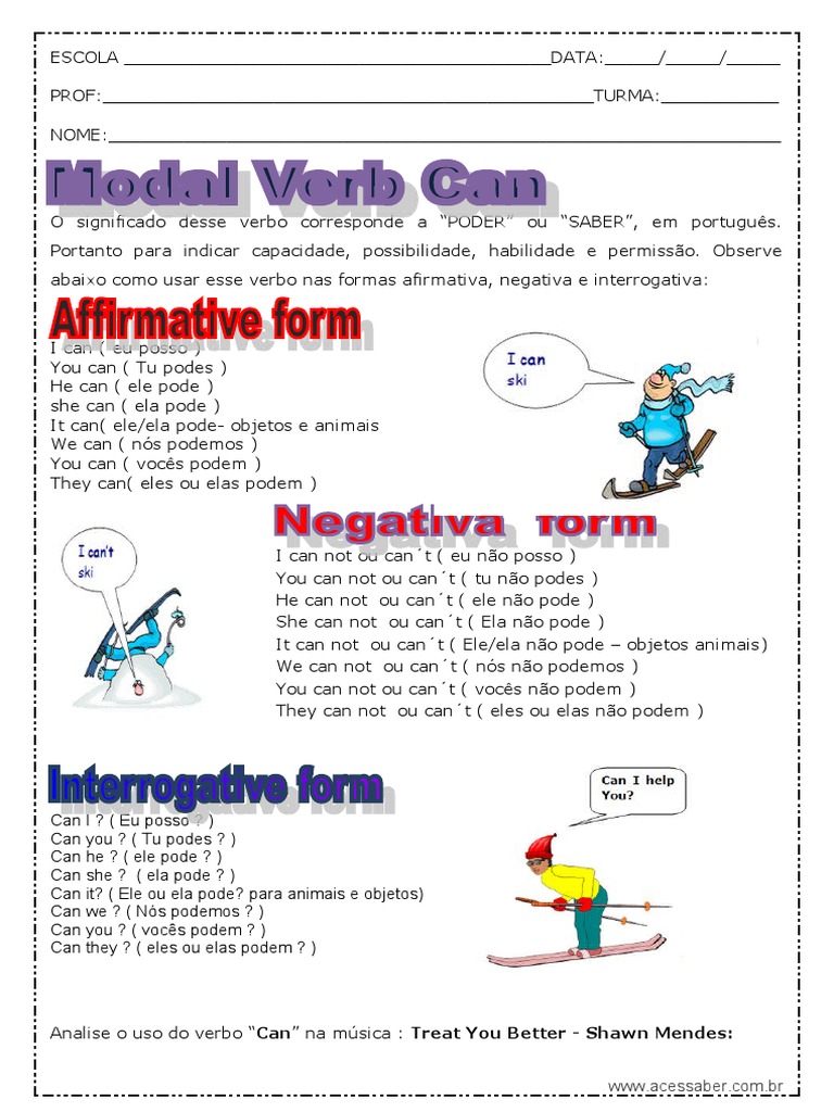 Modal Verb Can | PDF | Linguistics | Linguistic Morphology
