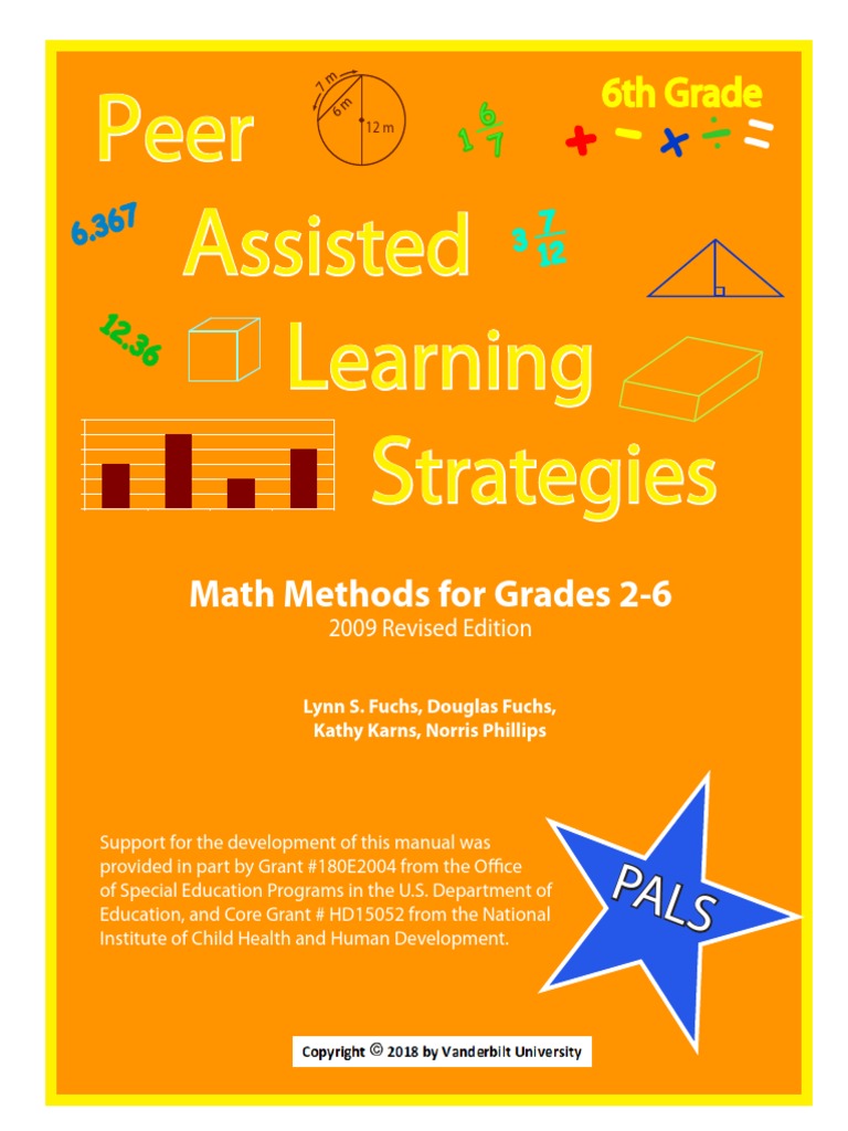 PALS Math Grade 6 Excerpt 2018 | PDF | Mathematics | Mathematical Objects