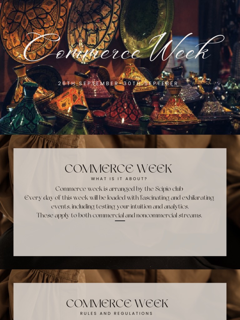 Commerce Week | PDF