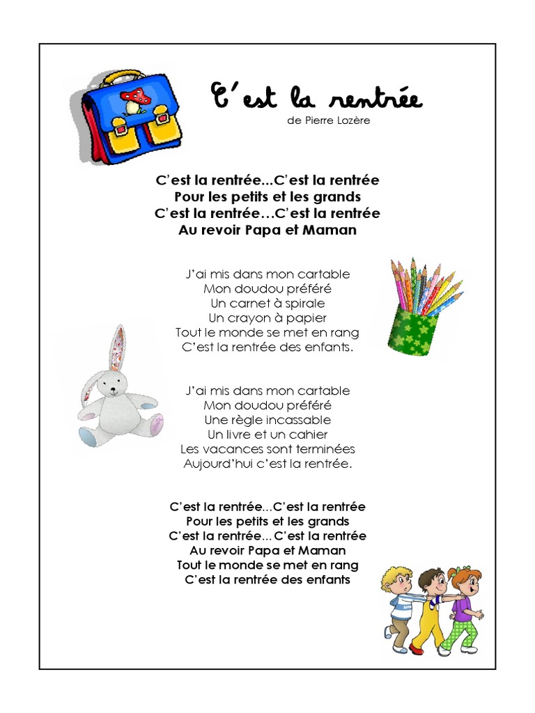 Cest La Rentree Pierre-Lozere | PDF