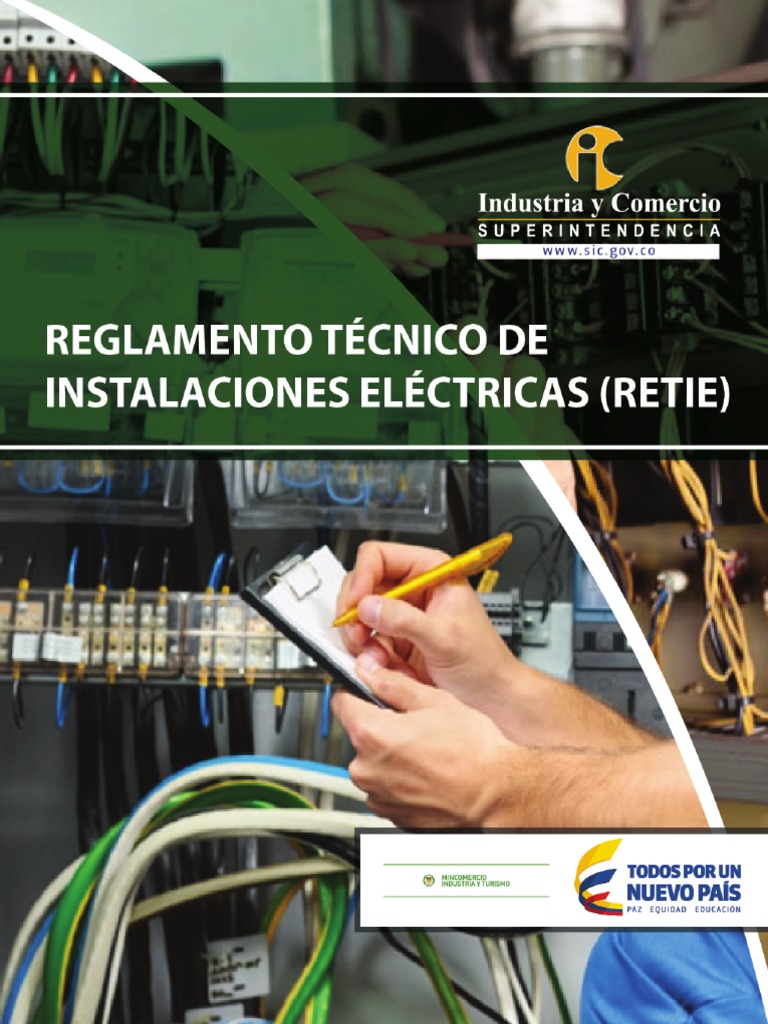 Reglamento Tecnico Instalaciones Electricas | PDF | Cableado eléctrico | Ingenieria Eléctrica
