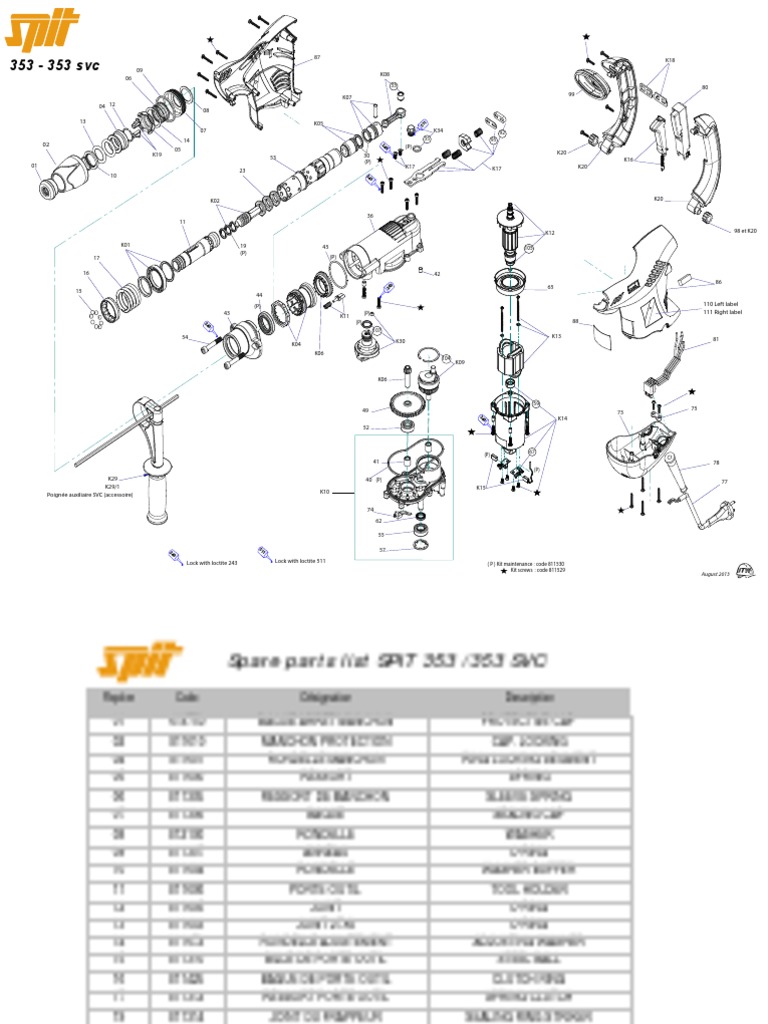 Tool 353 Spit Exv Exv | PDF | Manufactured Goods | Machines
