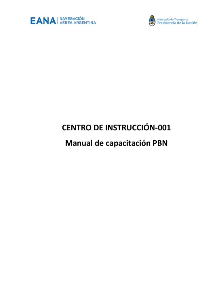 Manual PBN Aula (18-06) | PDF | Reglas de vuelo por instrumentos ...