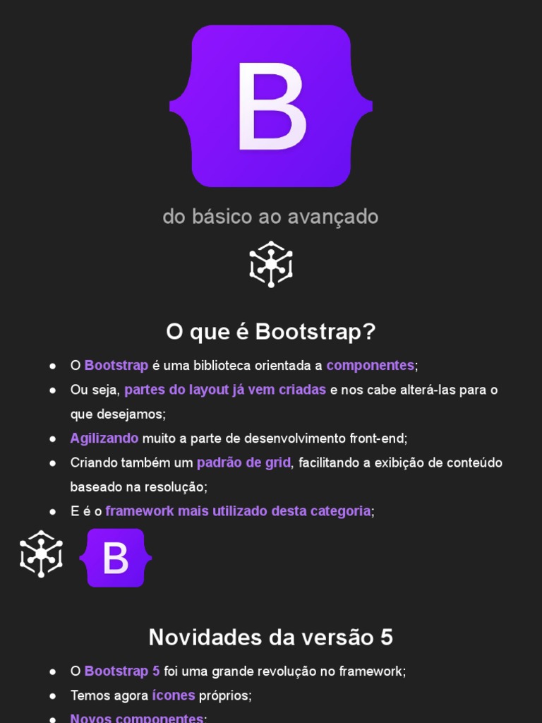 Guia Completo de Bootstrap 5 | PDF | Script Java | Html