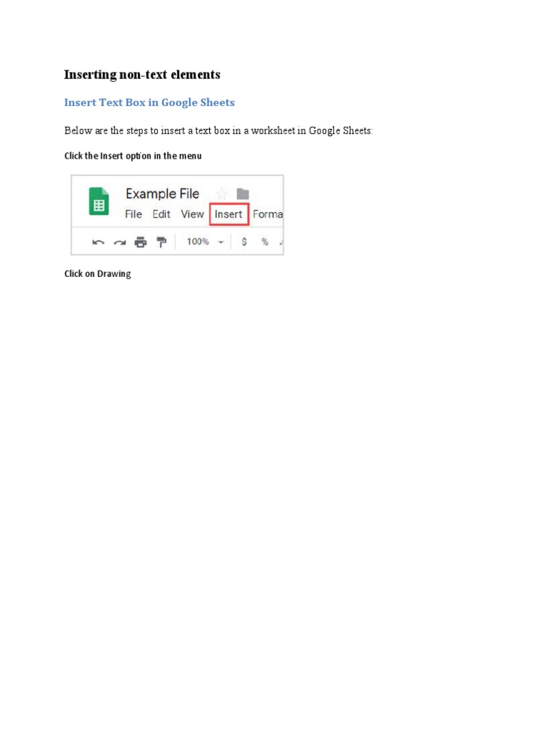 Inserting Non-Text Elements | PDF | Career & Growth | Business