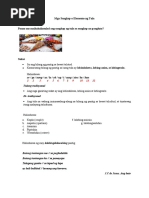 Mga Sangkap o Elemento NG Tula | PDF