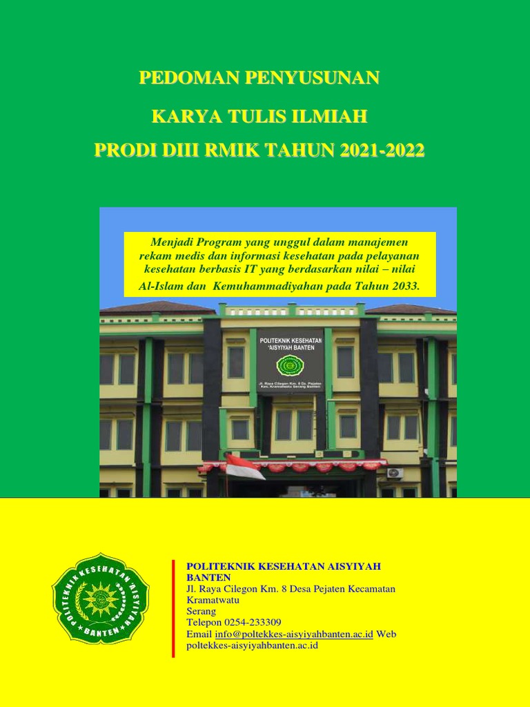 Pedoman Kti Rmik | PDF | Karier & Perkembangan