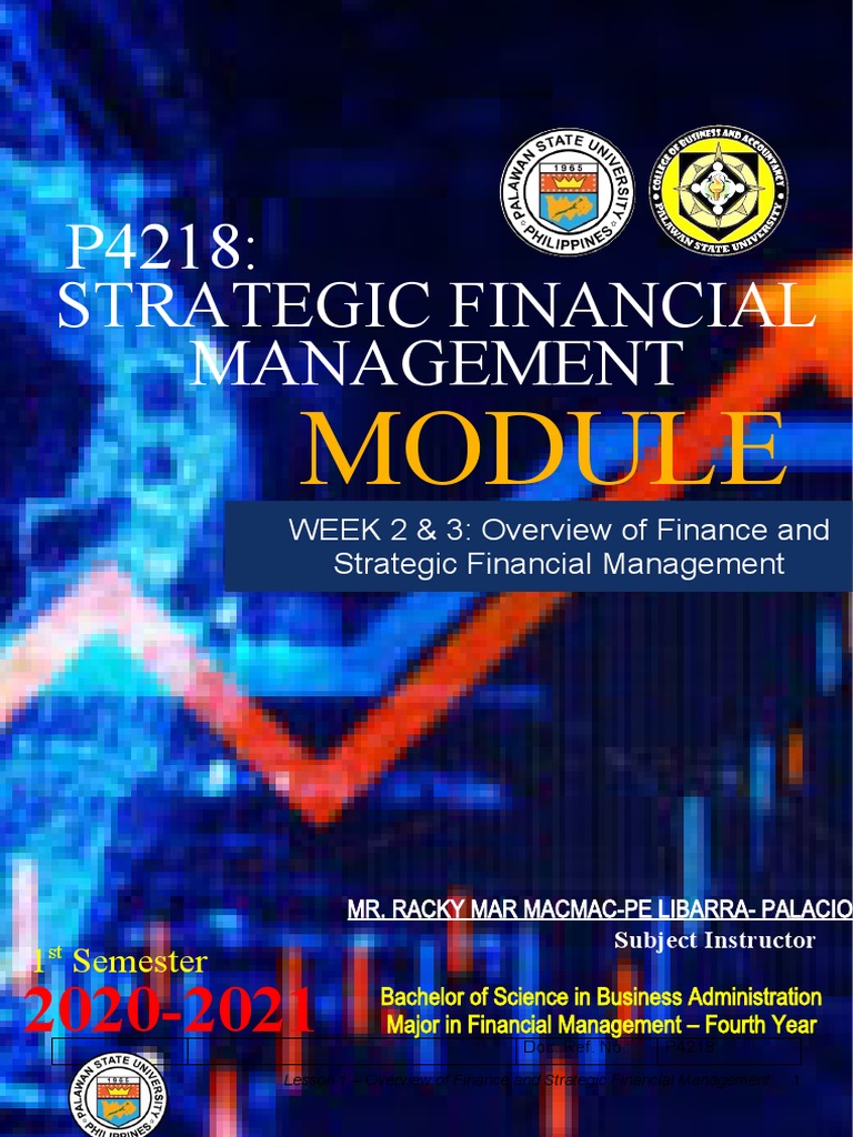 Strategic Module 1 | PDF | Stocks | Investing