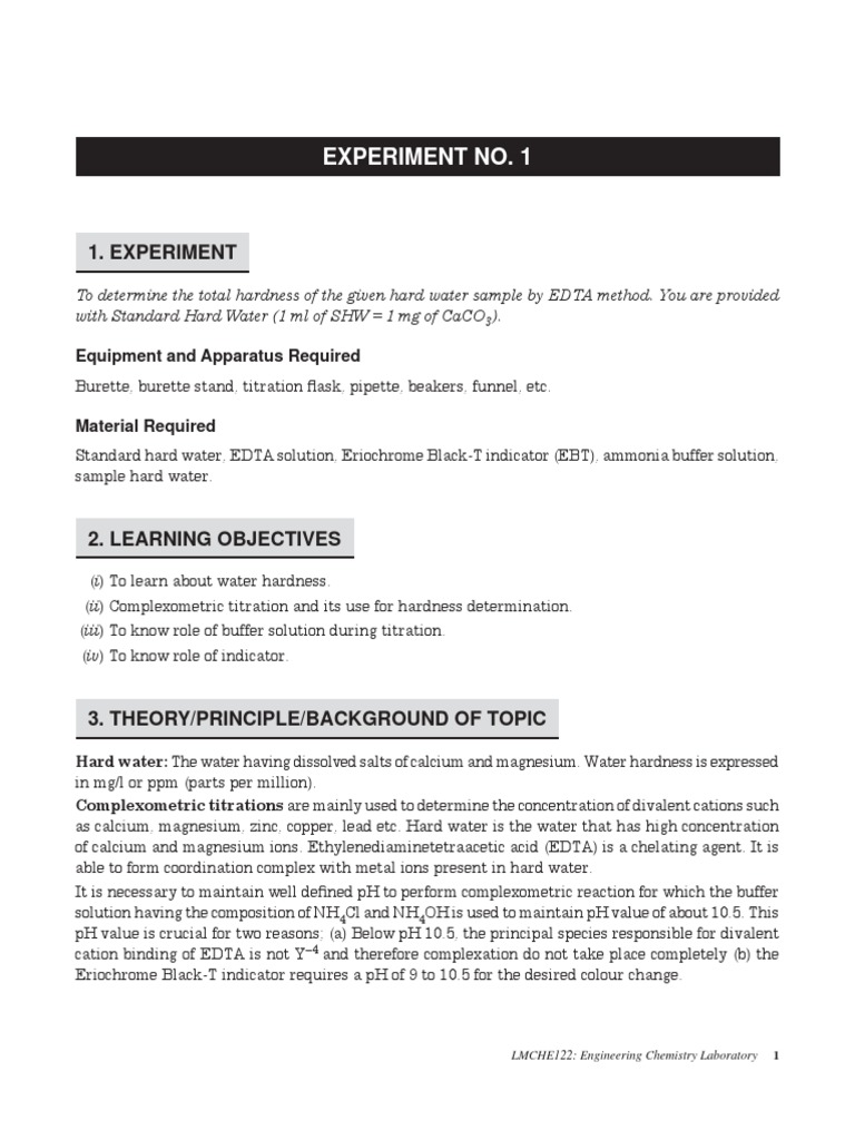 Experiment No. 1 | PDF | Physical Sciences | Science