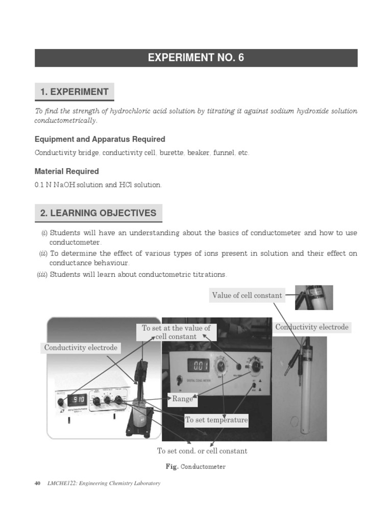 Experiment No. 6 | PDF | Science | Chemistry