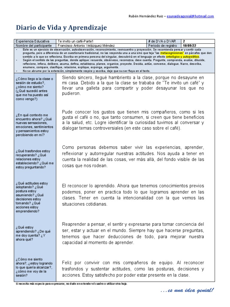 DVA Formato | PDF | Sicología | Cognición
