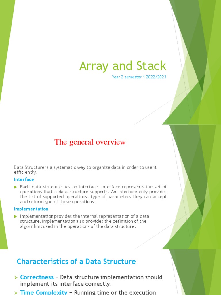 Topic 2 Pdf Array Data Structure Array Data Type
