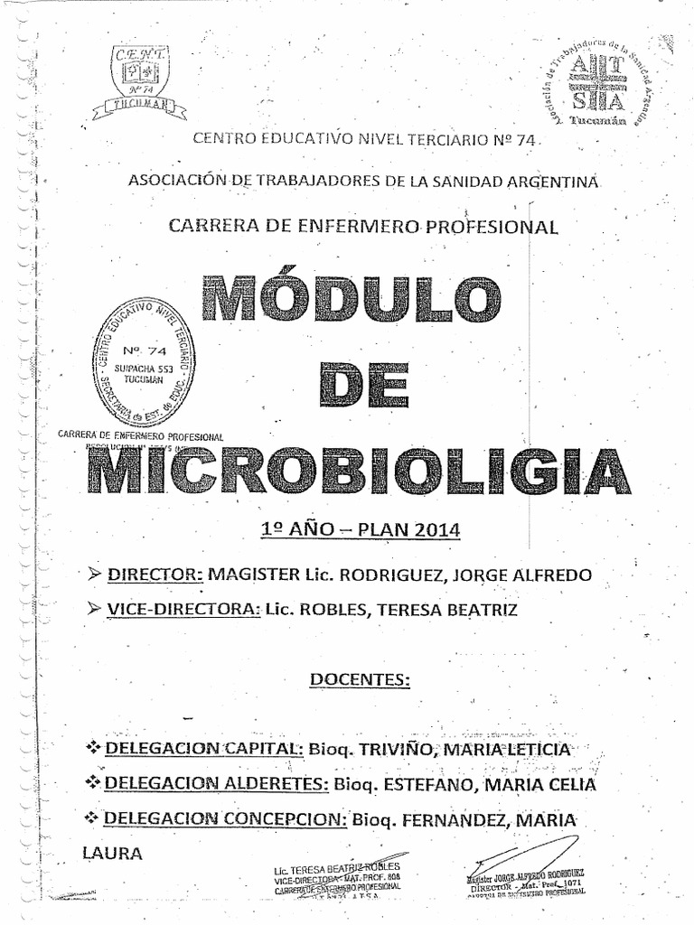 Modulo de Microbiologia | PDF