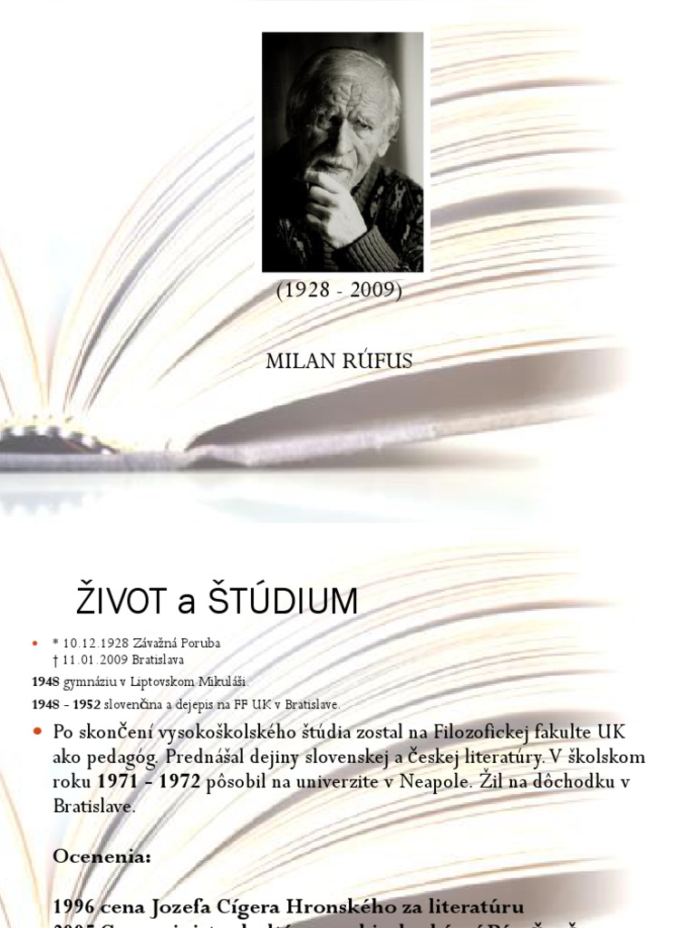 Milan Rufus | PDF
