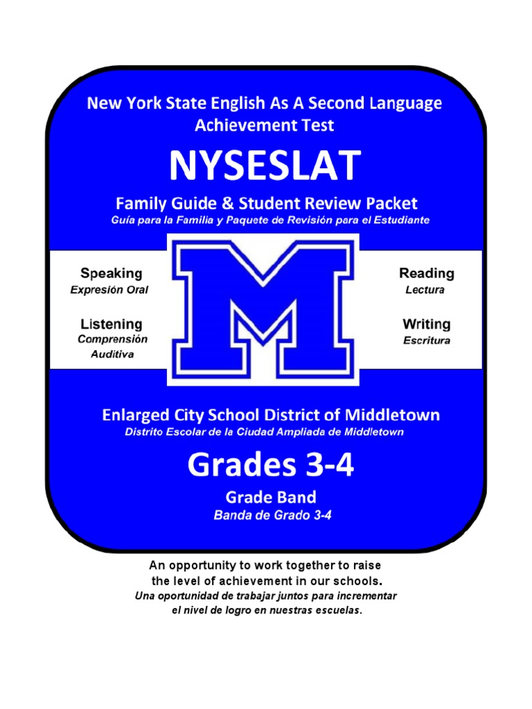NYSESLAT Prep Guide for Families | PDF | Yarn