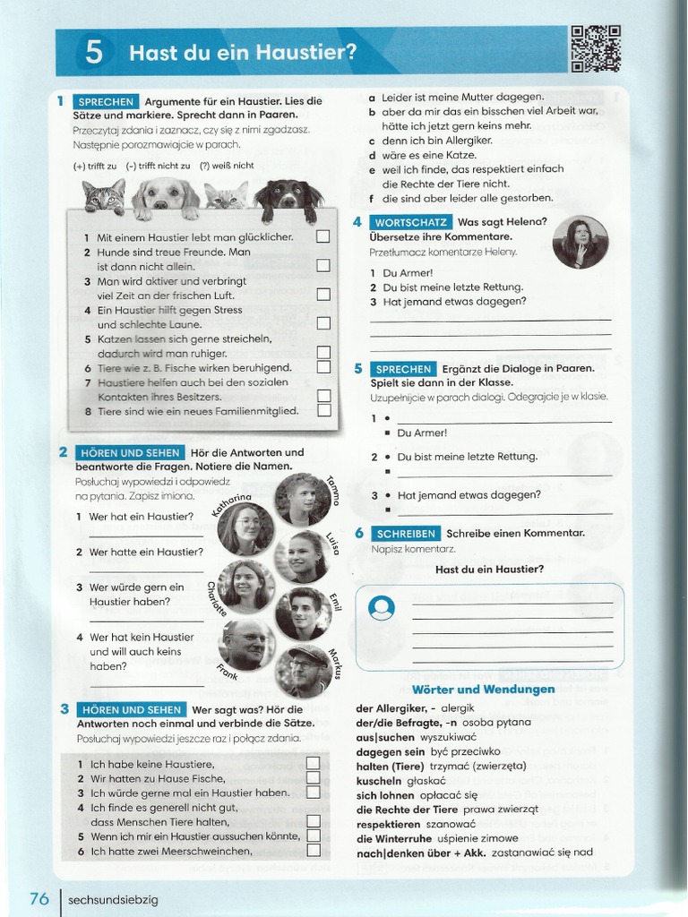 5 - Hast Du Ein Haustier | PDF