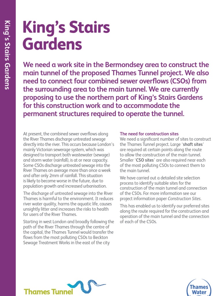 2-Kings Stairs Gardens | PDF | Combined Sewer | Sewage