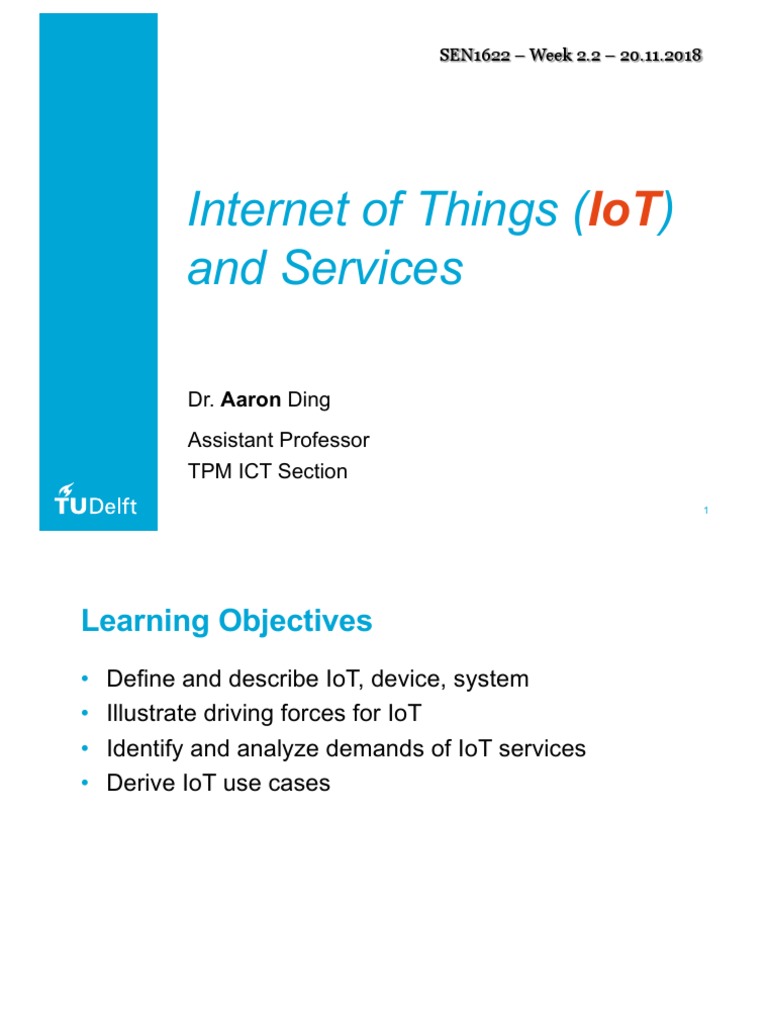 IoT Intro | PDF | Internet Of Things | Augmented Reality