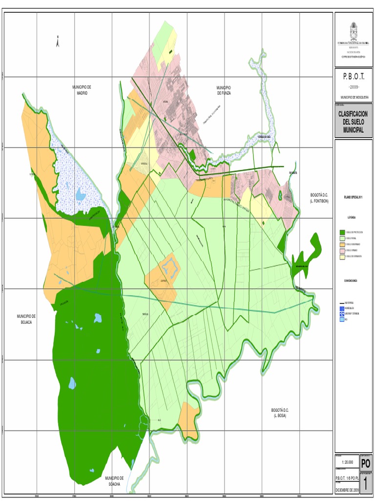 Mapa Suelos Mosquera 2009 | PDF