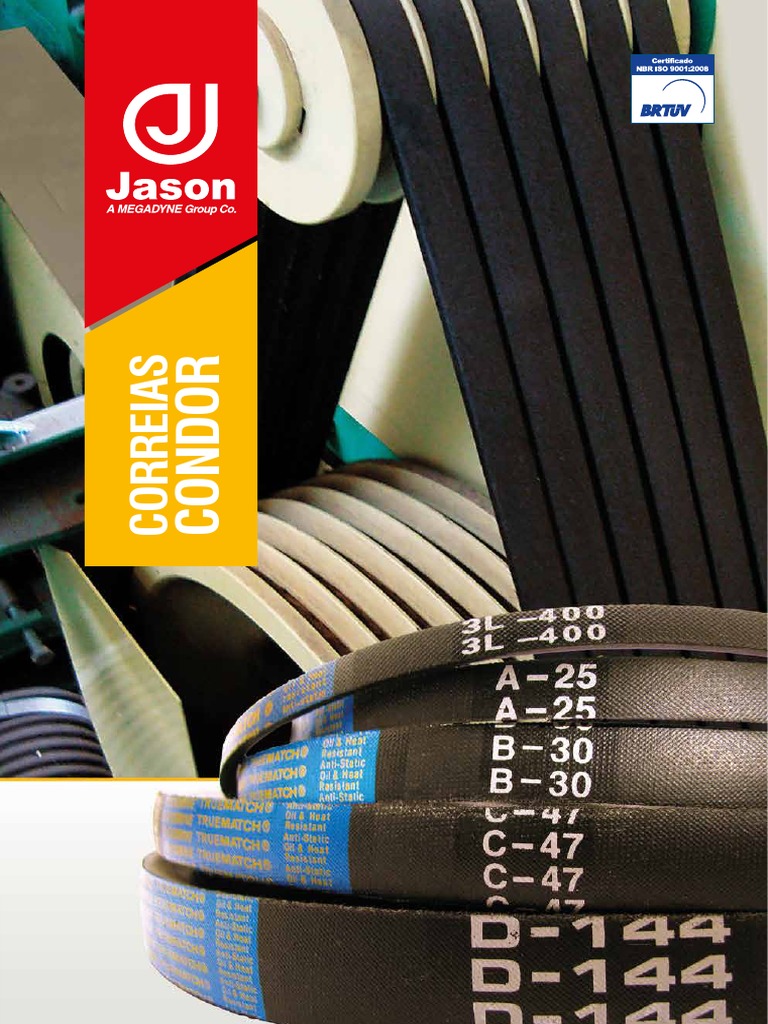 Catálogo - Correias em V - Jason | PDF